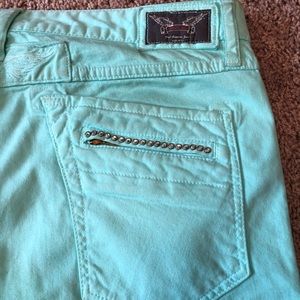 Robin's Jean | Pants | Robins Jeans Pants Pleated Knees | Poshmark